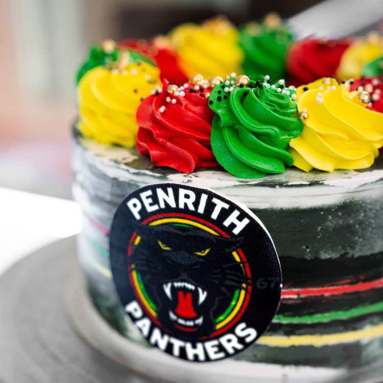 Penrith Panthers Cakes | NRL Penrith Panthers Cupcakes – Poles Patisserie