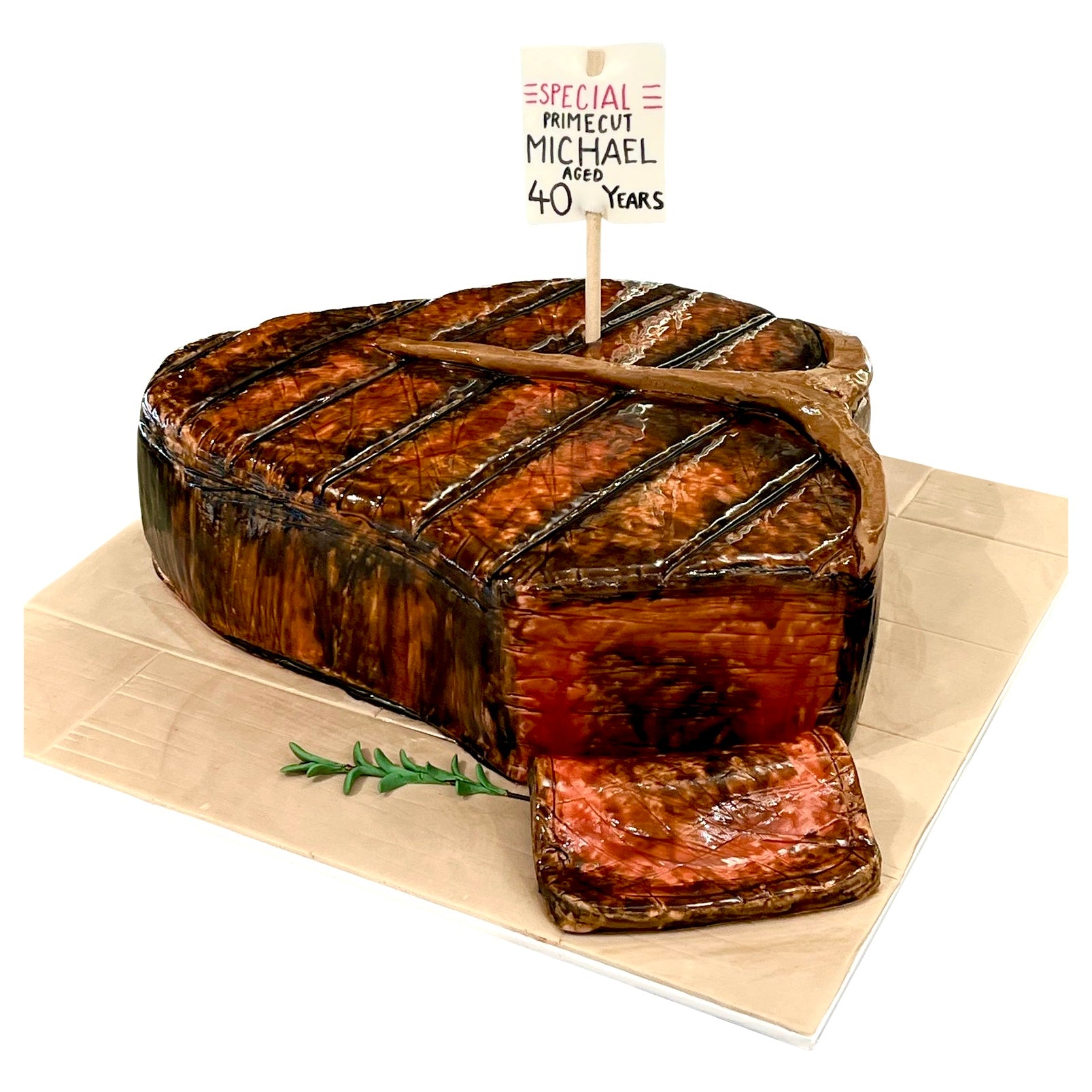 Prime Cut Cooked Steak Cake – Poles Patisserie