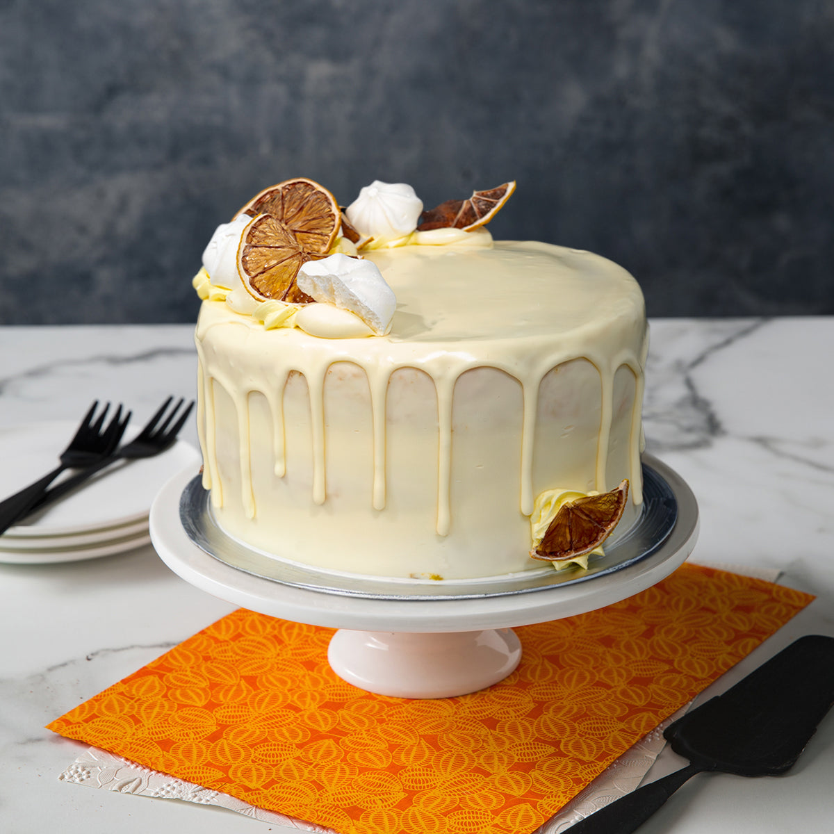 Gluten Free Citrus Lemon Deluxe Cake – Poles Patisserie