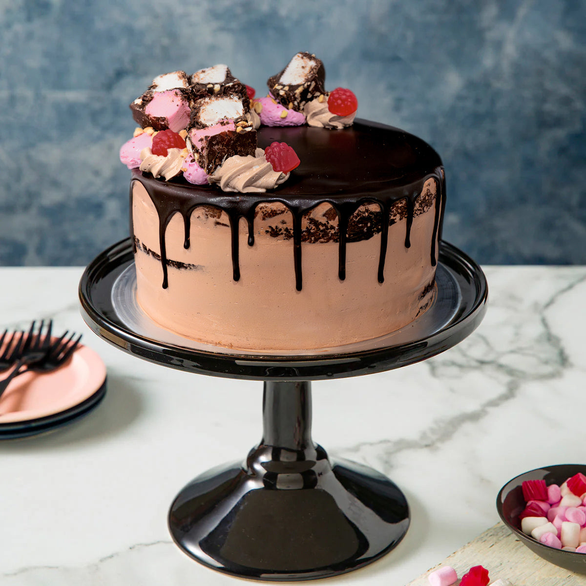 Rocky Road Deluxe Cake | Poles Patisserie