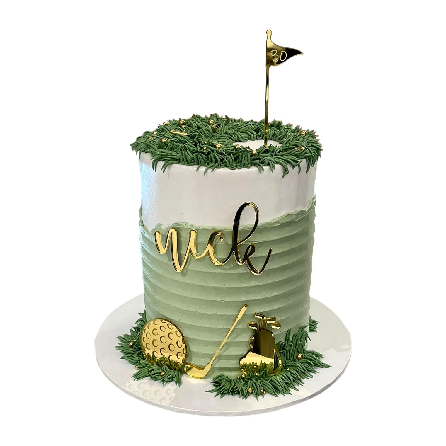 Golf Theme Cake (2) – Poles Patisserie