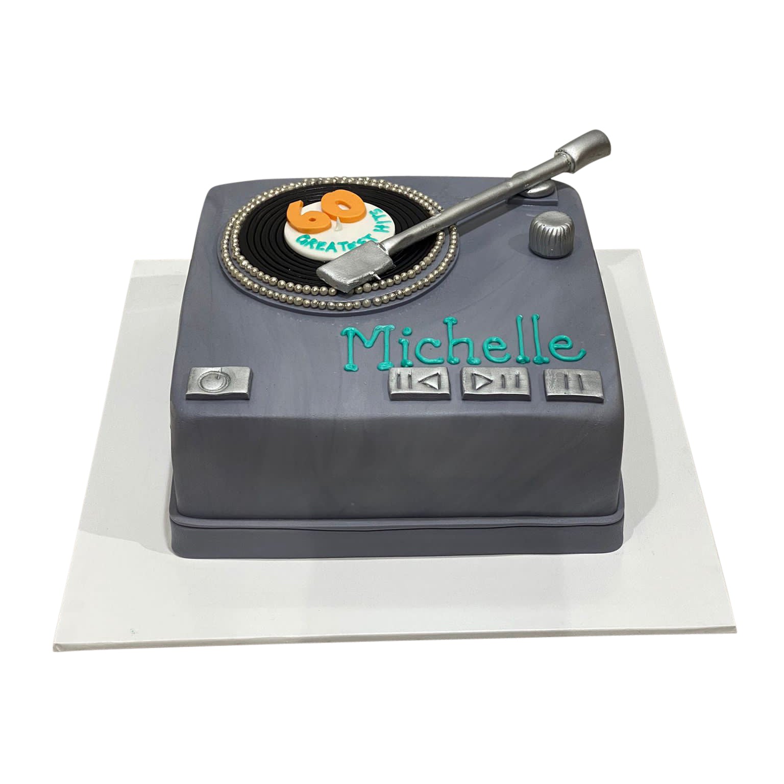 Record Player Cake | Poles Patisserie