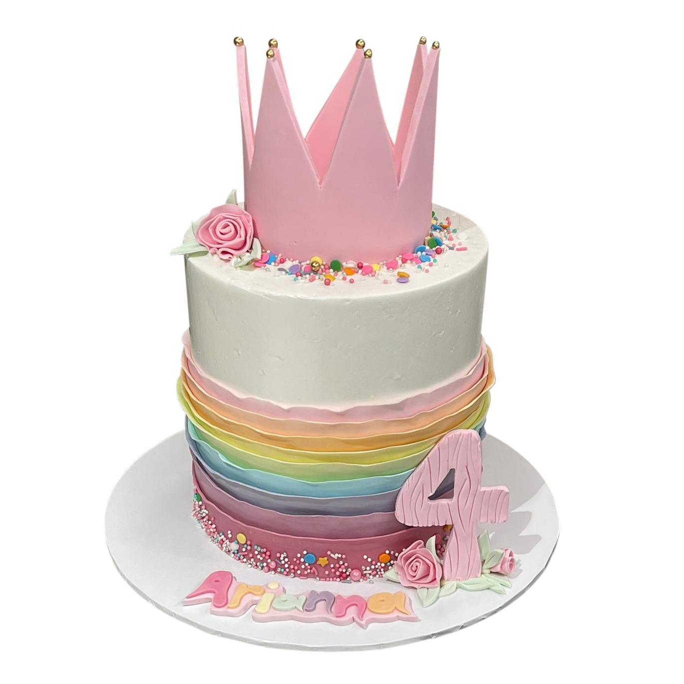 Princess Crown Cake (2) – Poles Patisserie