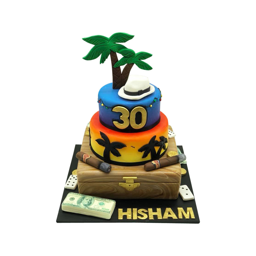 Havana Sunset Cake | Poles Patisserie