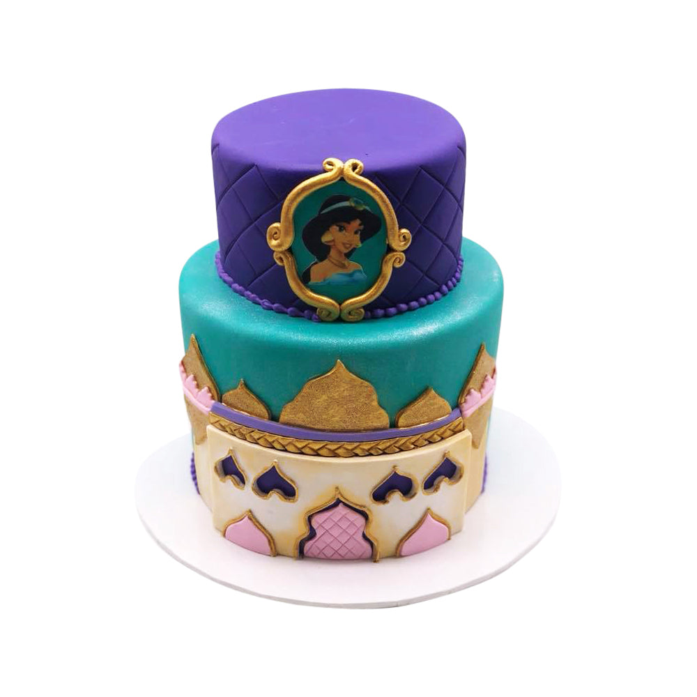 Princess Jasmine Cake 3 Tier Princess Jasmine Cake