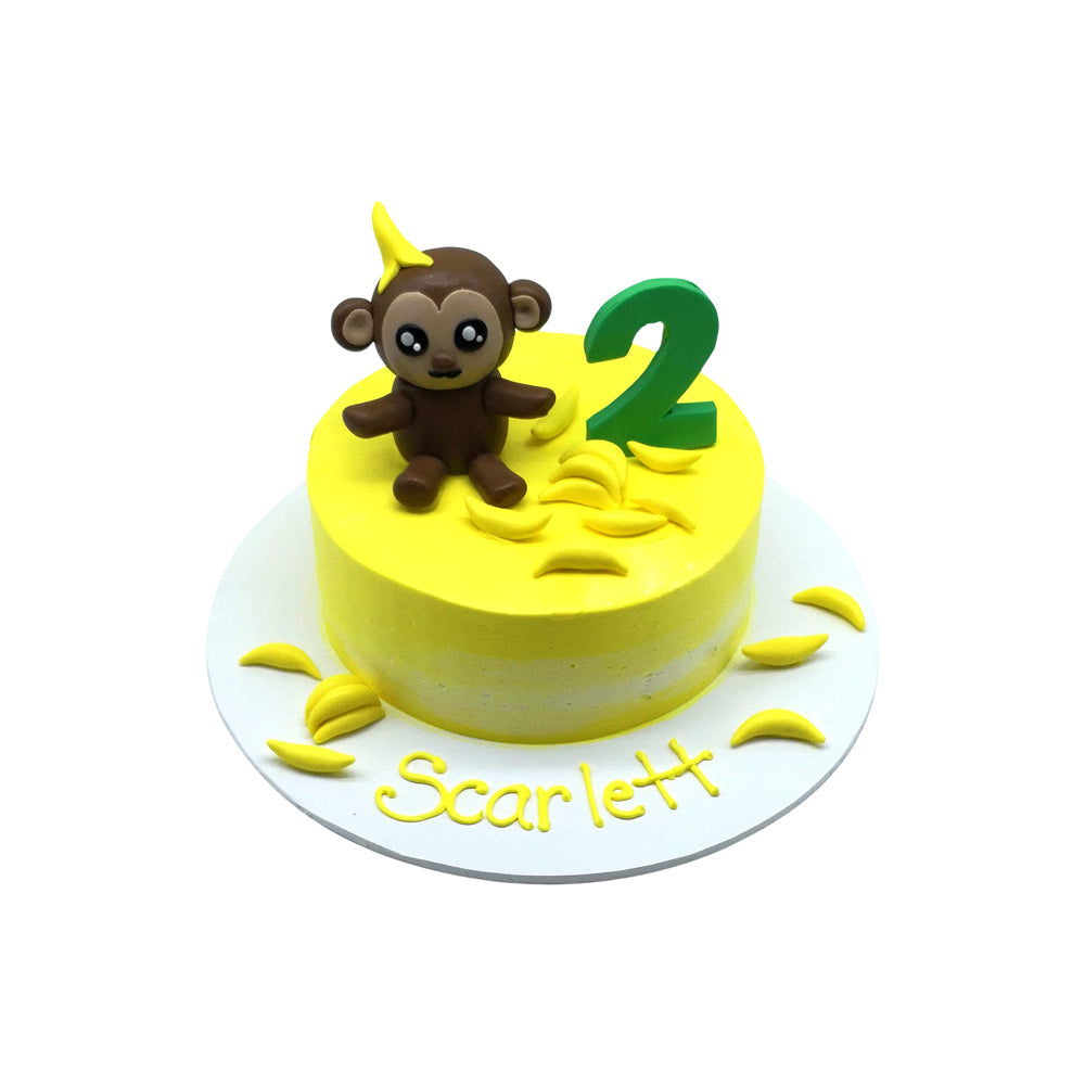 Cute Monkey Cake | Poles Patisserie