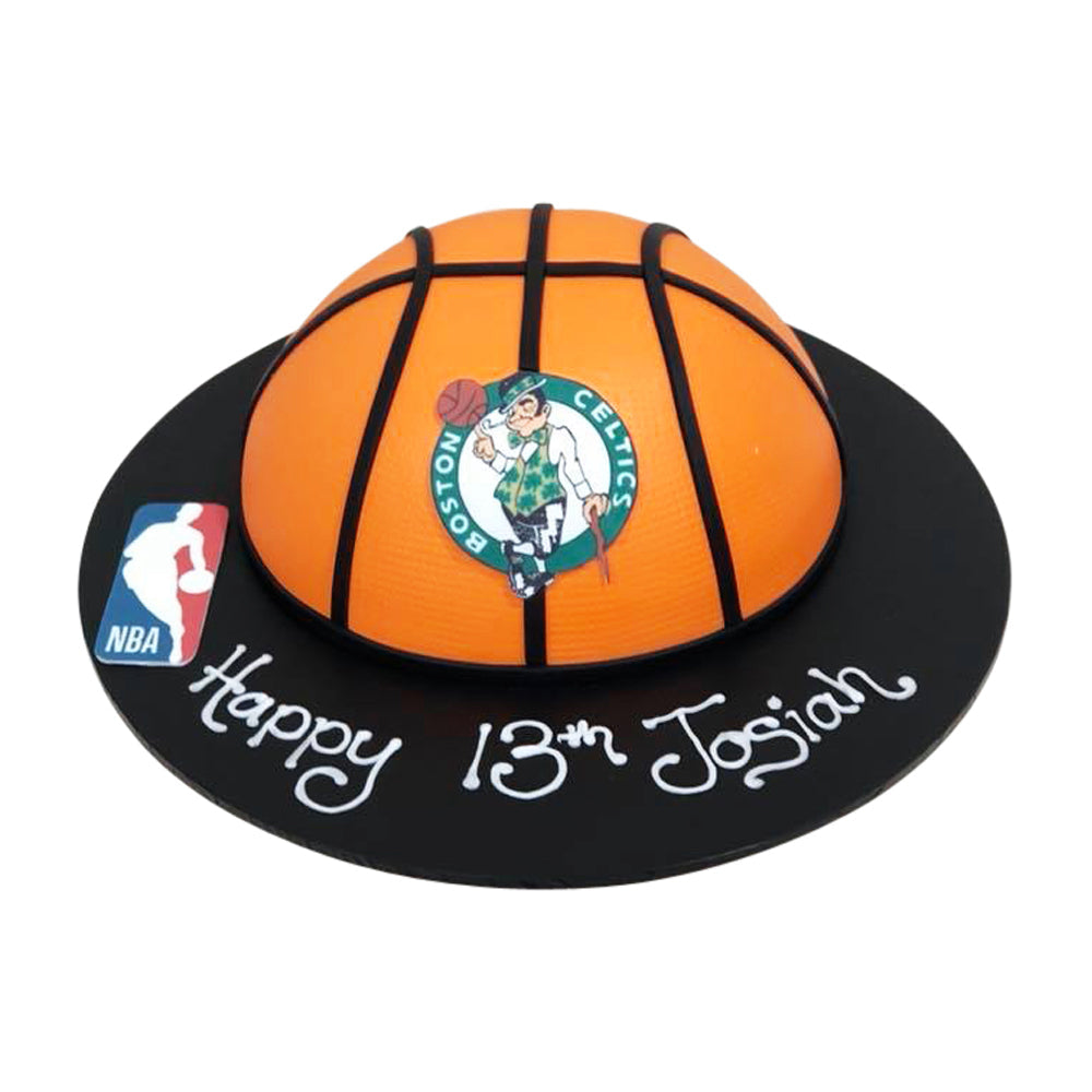 Basketball Celtics Cake | Poles Patisserie