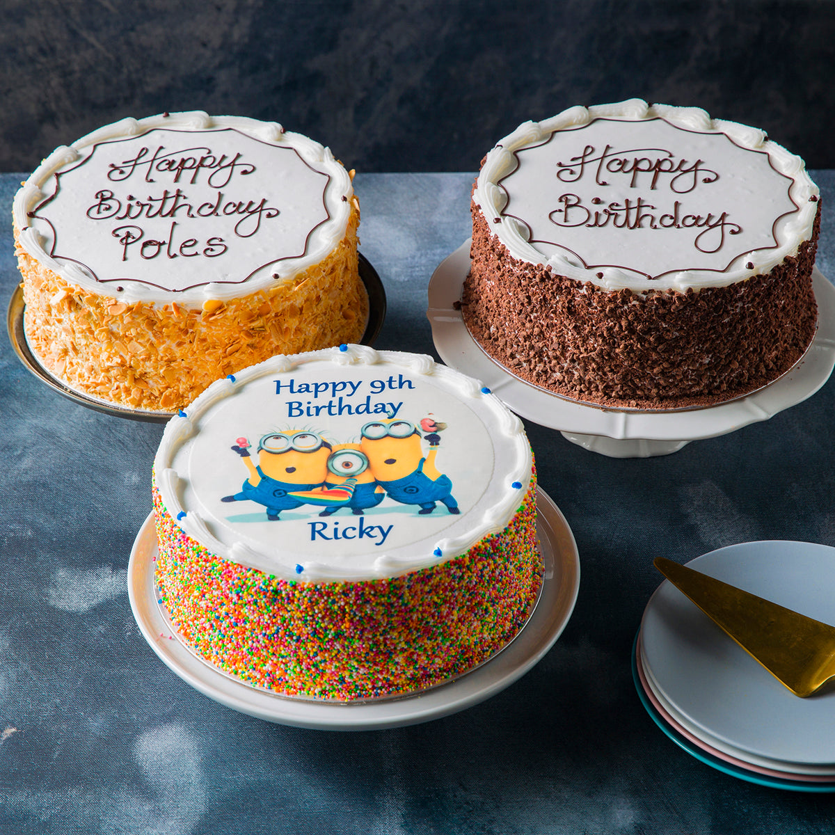 Happy Birthday Cakes For Boys Pink Ombre Cake