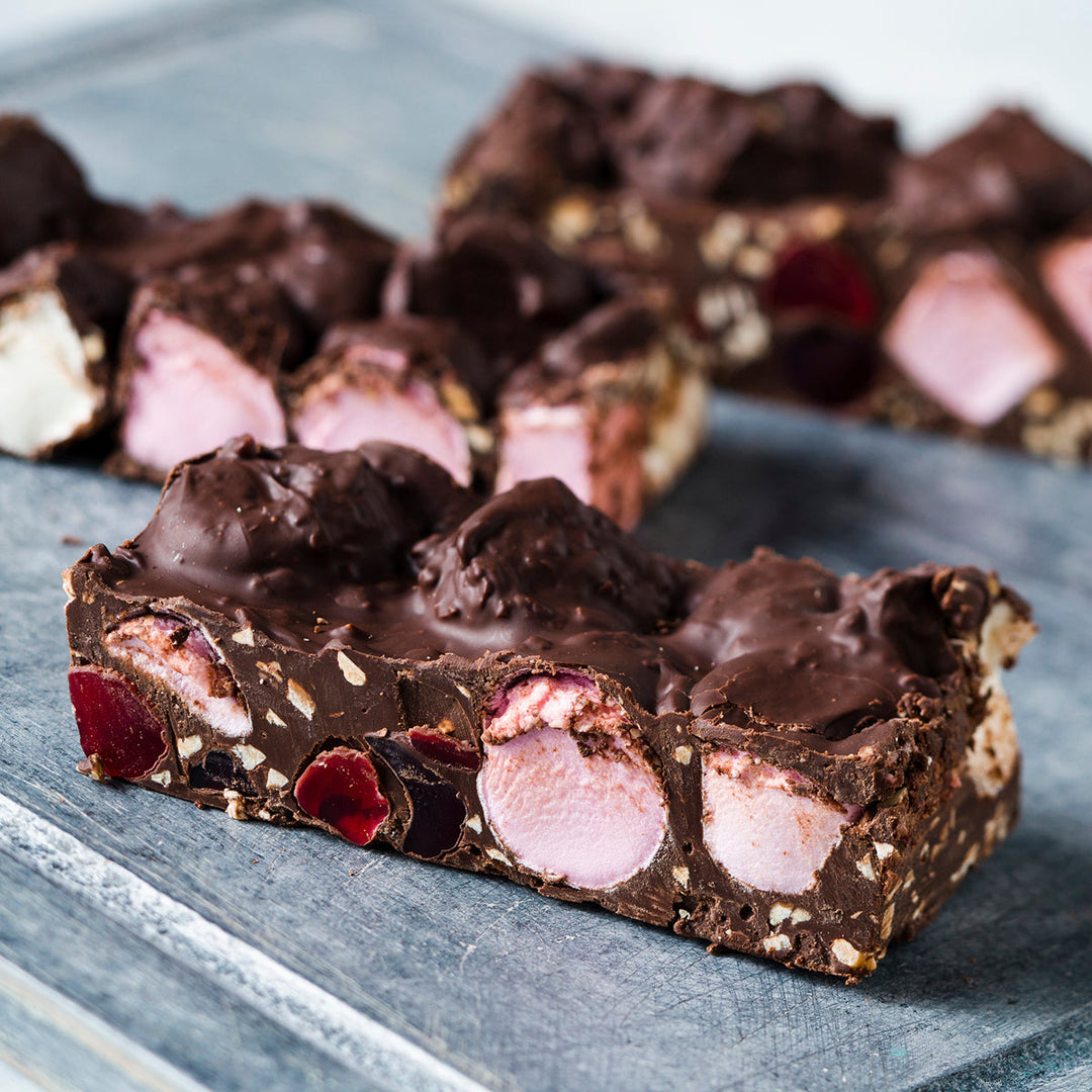 Rocky Road Slice | Poles Patisserie
