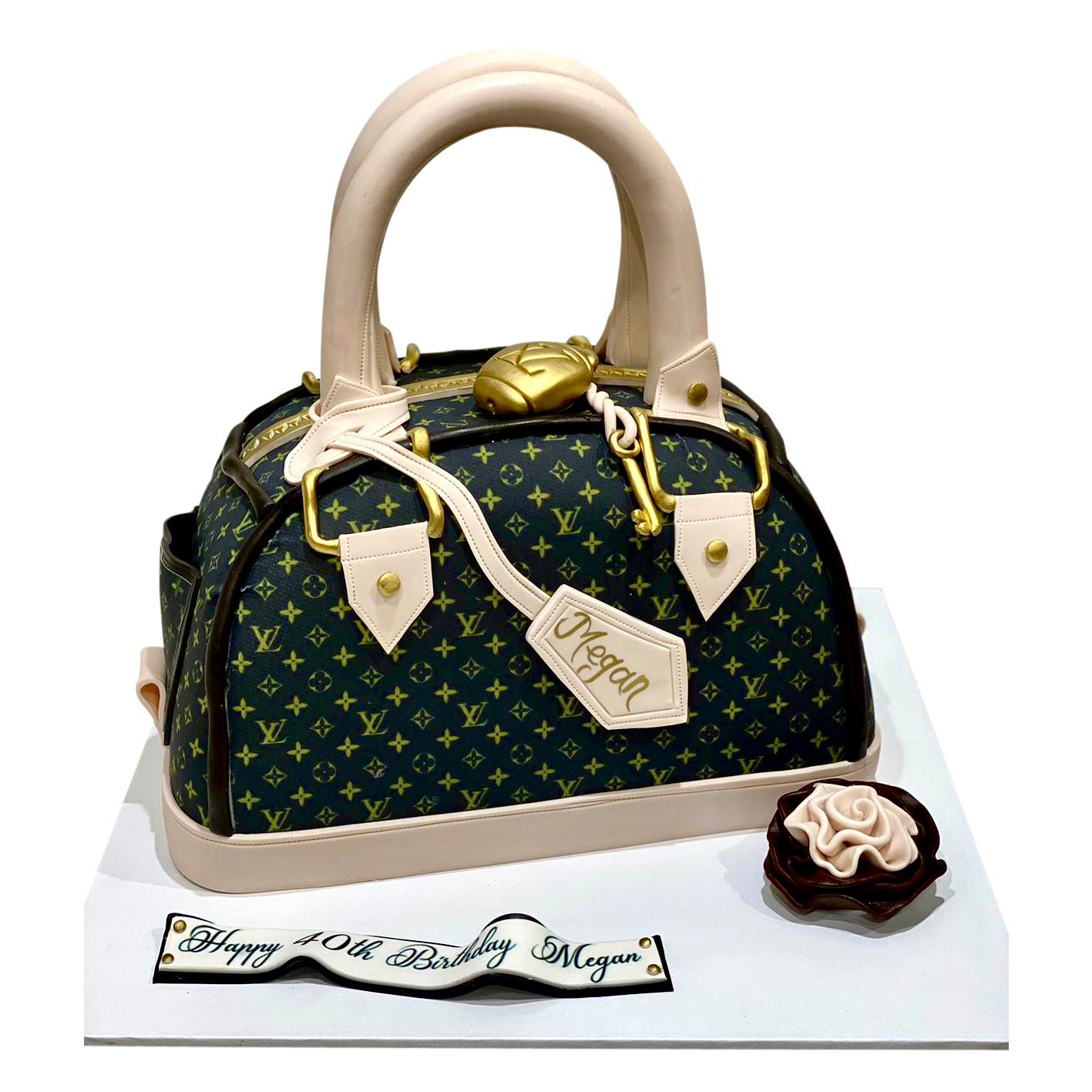 Designer 3D Bag Cake – Poles Patisserie