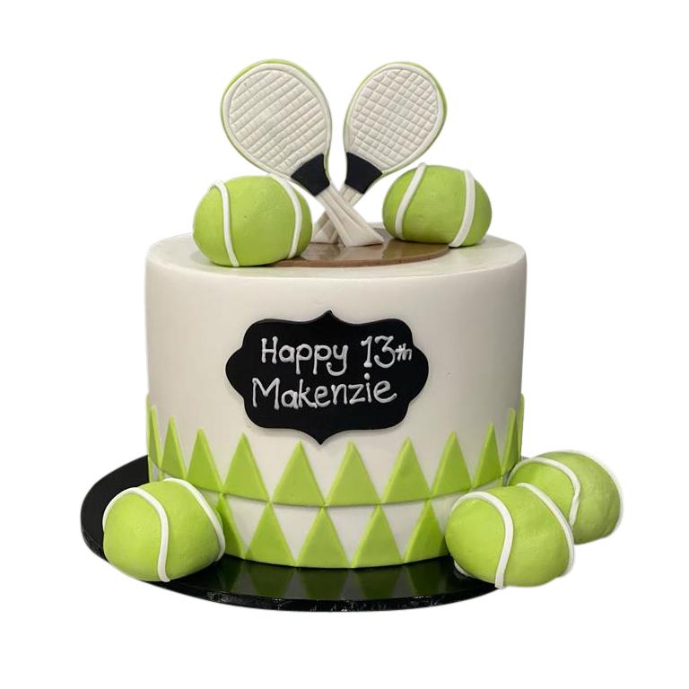 Tennis Themed Cake – Poles Patisserie