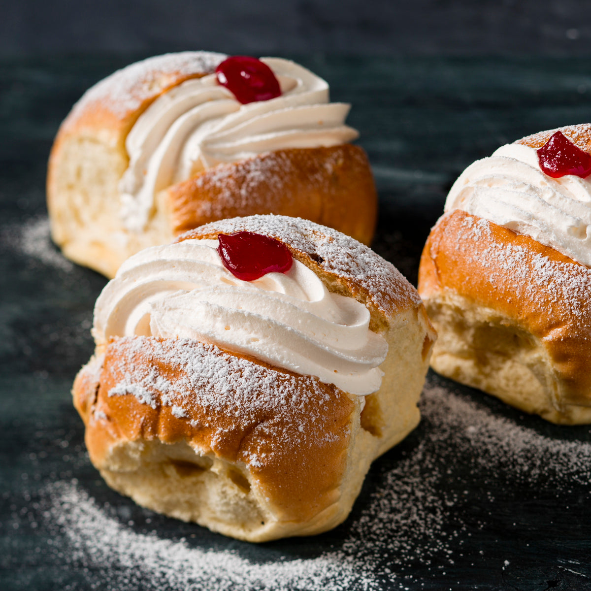 Cream Bun | Poles Patisserie